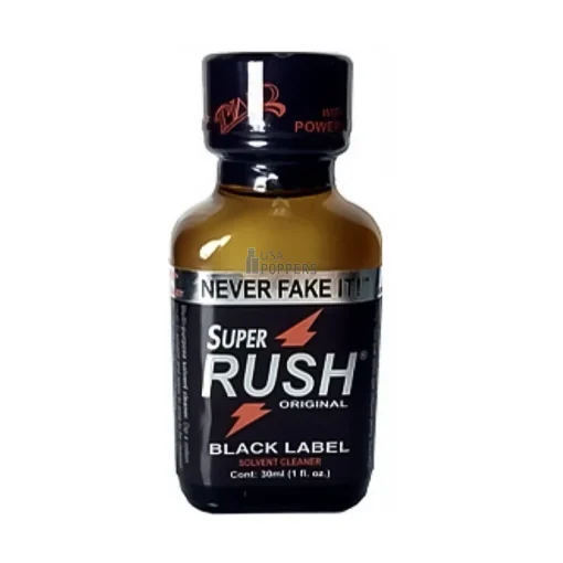 Super Rush Black Label 30ml - USA Poppers